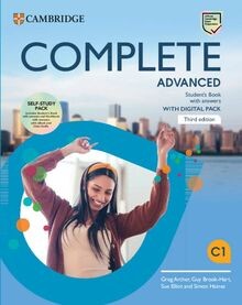 Complete Advanced Third edition. Self-Study Pack (2023) ... | Buch ...