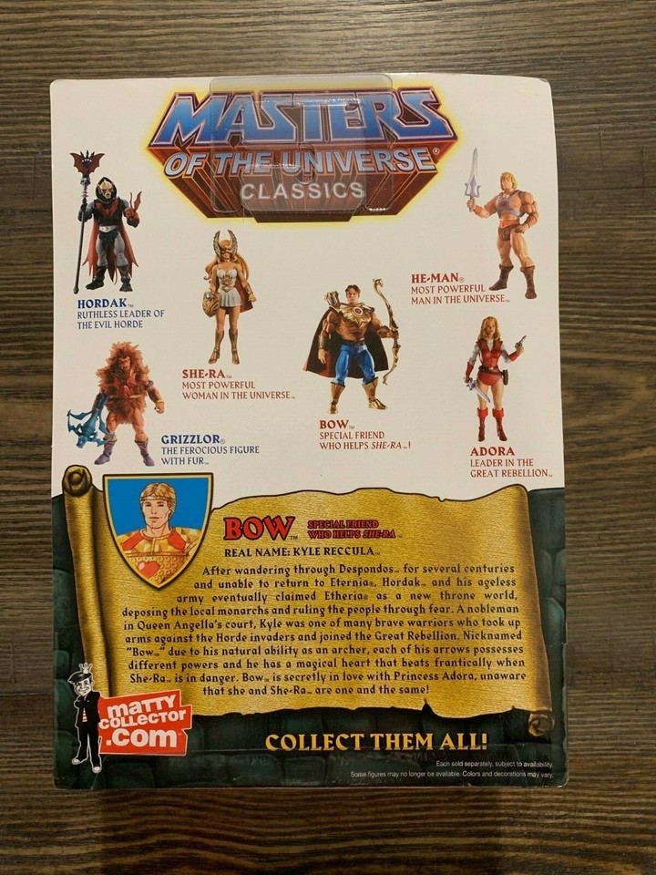 MOTUC MASTERS OF THE UNIVERSE CLASSICS NEW FIGURES FIRST ISSUE NIB ...