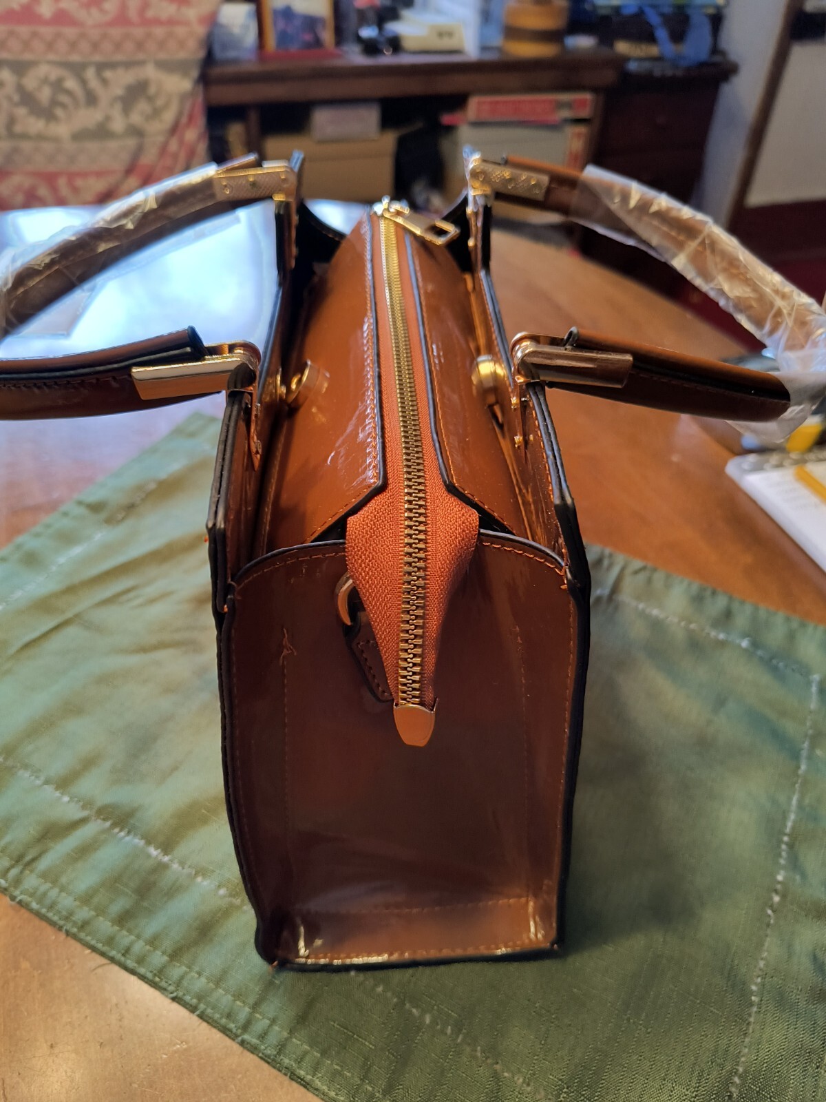 Danbaoly Brown Alligator Purse/Handbag BRAND NEW | eBay