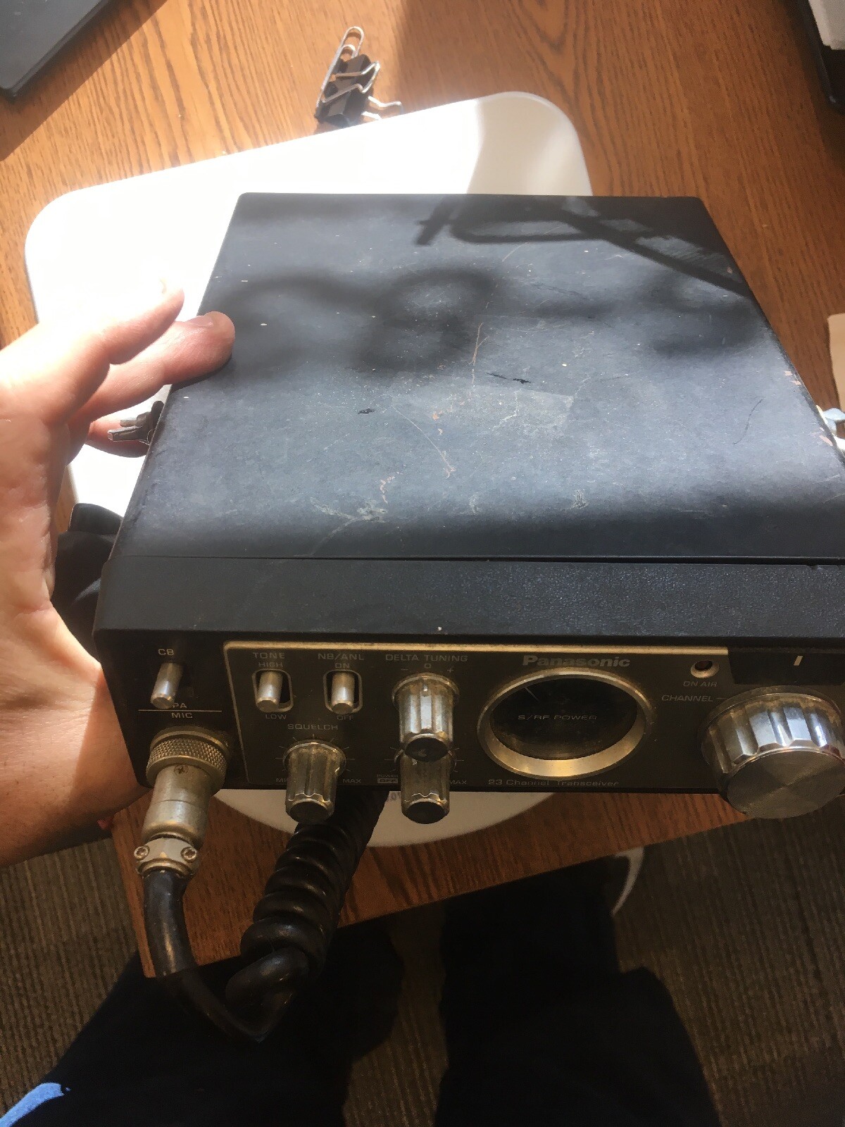 Used - Panasonic RJ-3200 CB Radio With Mic qxfv | eBay