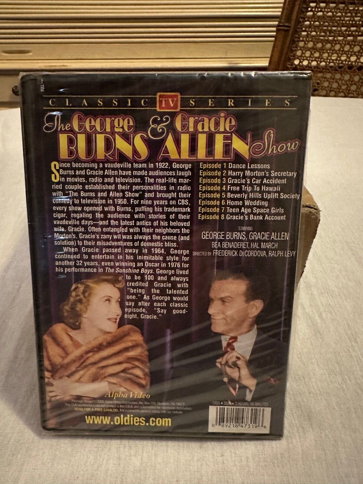George Burns & Gracie Allen show TV classic series DVDs sealed | eBay