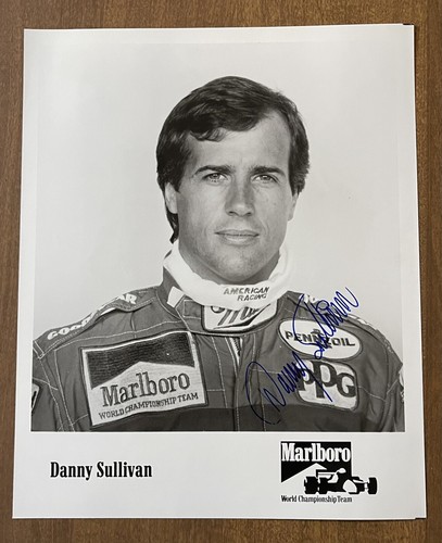 Indy 500 Race Car Driver Danny Sullivan Hand-Signed 8” x 10” Photo | eBay