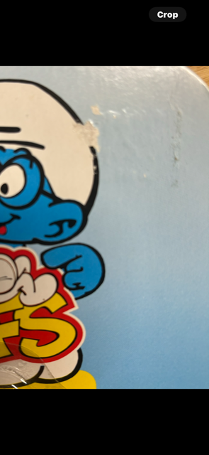 Smurfs 20234 Vtg Smurfette Vanity Table Mirror Super Smurf On Card ...