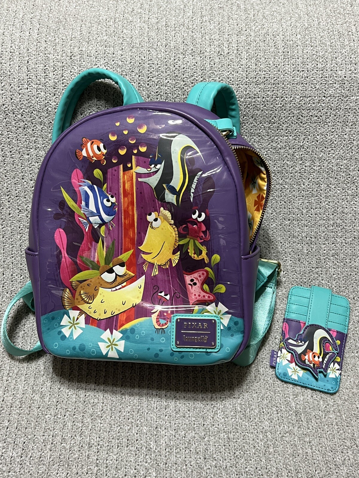 Loungefly Finding Nemo Ring Fire Aquarium Backpack Ma… - Gem