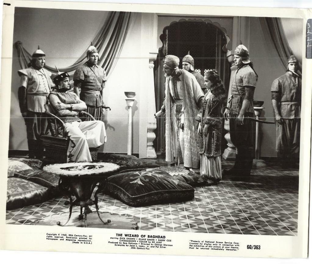 Dick Shawn Diane Baker Barry Doe "The Wizard Of Bagdad" Movie Still | eBay