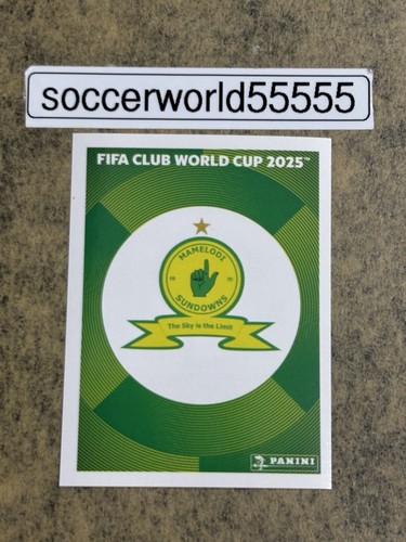 PANINI FIFA CLUB WORLD CUP 2025 - Sticker Nr. 389 - LOGO MAMELODI ...