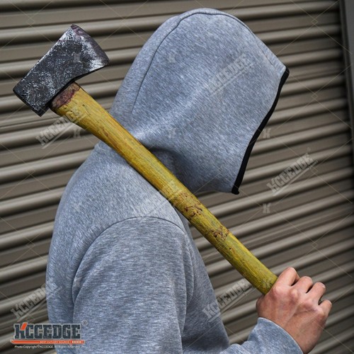 HALLOWEEN FOAM TOYS Cleaver Axe Bat Pipe Wrench Crowbar Hammer Prop ...