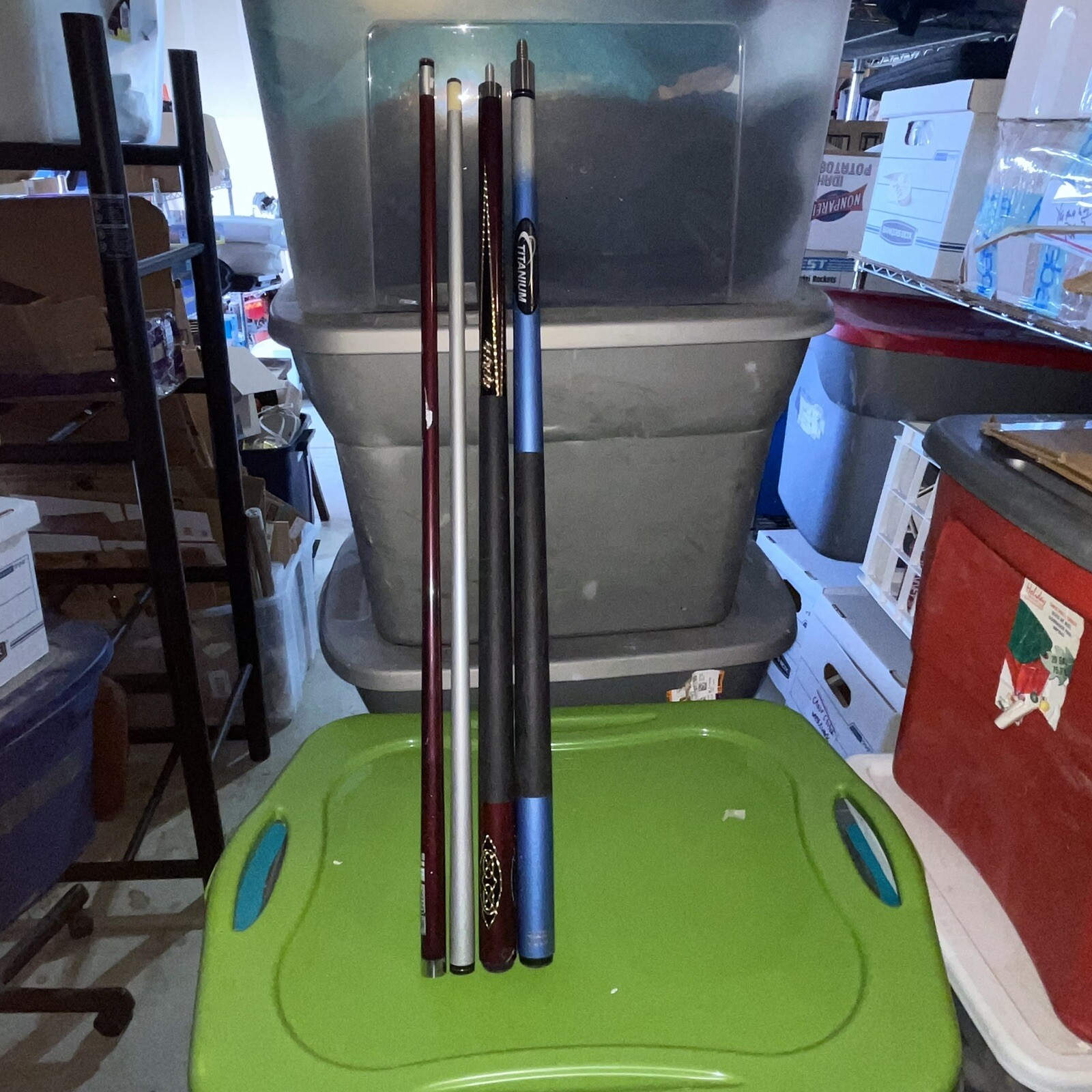 X2 Sportcraft Pool Cue Billiards Stick 19 oz Graphite & Titanium 2 ...