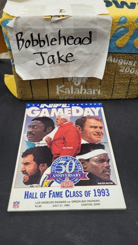 GREEN BAY PACKERS VS RAIDERS HALL OF FAME GAME DAY PROGRAM CANTON OHIO ...