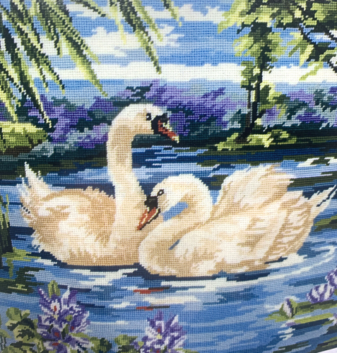 Anchor Tapestry Kit Swans MR340 NEW Pond Lake Birds Coats Crafts UK | eBay