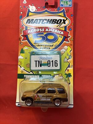 Matchbox Across America 50th Birthday Series Tennessee | eBay