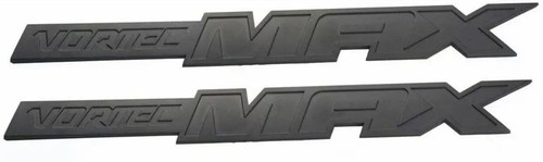 2pcs Vortec Max Door Emblm Logo, Badge Plate Band Decals for (Matte ...
