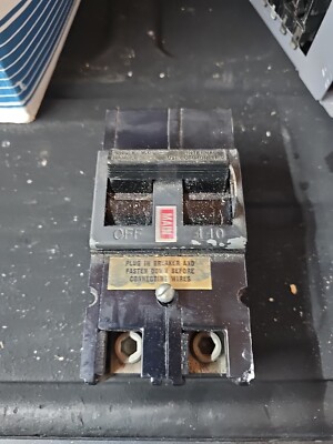 ZINSCO 150AMP Breaker Type QFP 2 Pole QFP24 Tested Main Breaker | eBay