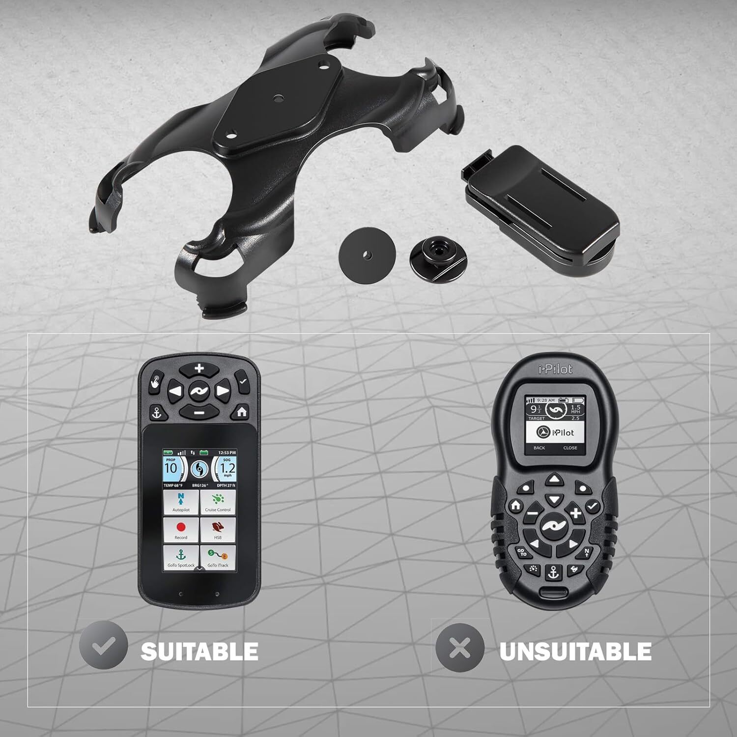 for 1866670 Minn Kota i-Pilot Link Remote Holding Cradle - Bluetooth | eBay