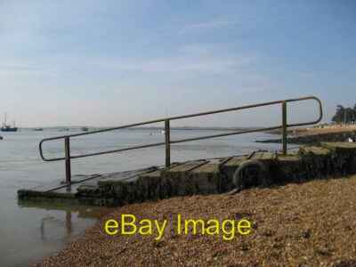 Photo 6x4 Jetty Steps, Bawdsey Felixstowe Ferry The ferry moors at the ...