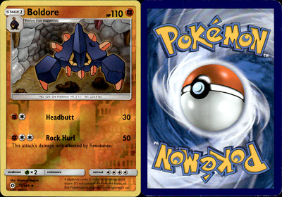 Pokemon Card - SM - Sun & Moon Boldore 70/149 Reverse Holo - NM | eBay