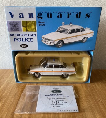 Corgi Vanguards Rover P6 3500 V8 Met Police Traffic VA06510 RARE | eBay UK