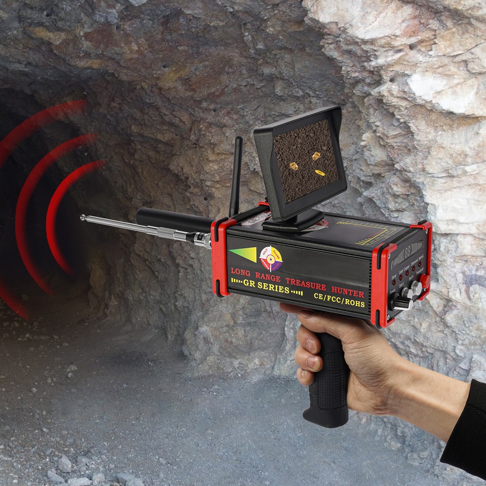 Long Range Gold Metal Detector Treasure Hunter Gold Finder Handheld ...