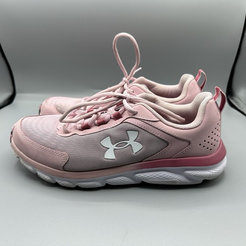 Under Armour Charged Assert 9 Sneakers Shoes Women's Size 10 Pink Run Walk | eBay