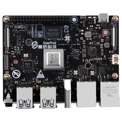 VisionFive 2 RISC-V Single Board Computer 8G Dev Board with USB Wi-Fi ...
