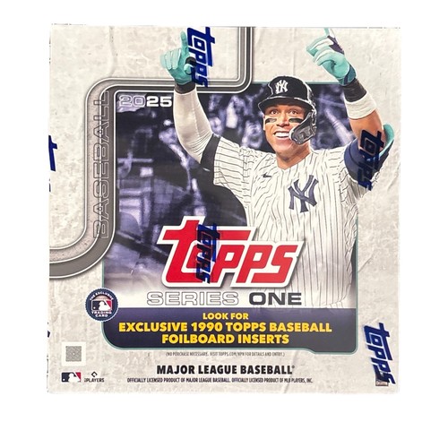 2025 TOPPS SERIES 1 MLB BASEBALL MEGA BOX 16 SEALED PACKS (224 Cards ...
