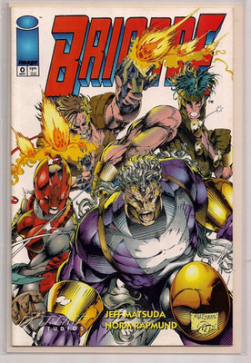 BRIGADE Issue 0 — 1993 Image Comics - Jeff Matsuda & Norm Rapmund COVER ...