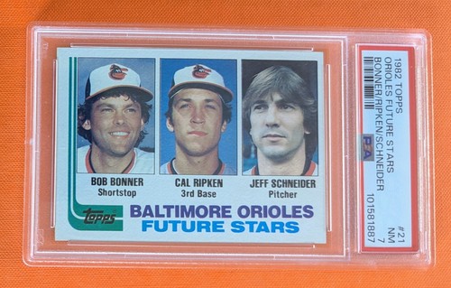 1982 Topps Cal Ripken Jr. Rookie Card PSA 8 NM-MT | eBay