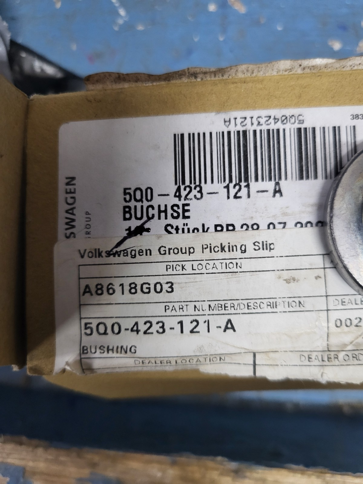 VW AUDI SKODA SEAT MOST MODELS GENUINE NEW STEERING RACK THREAD BUSH ...