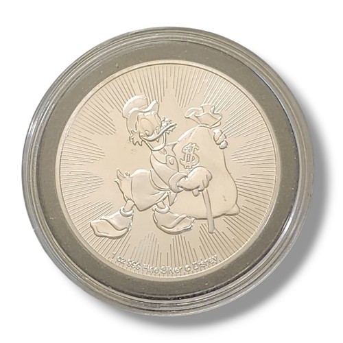 Scrooge McDuck Silver Coin 2018 – 1 oz .999 Niue $2 BU – Disney New ...