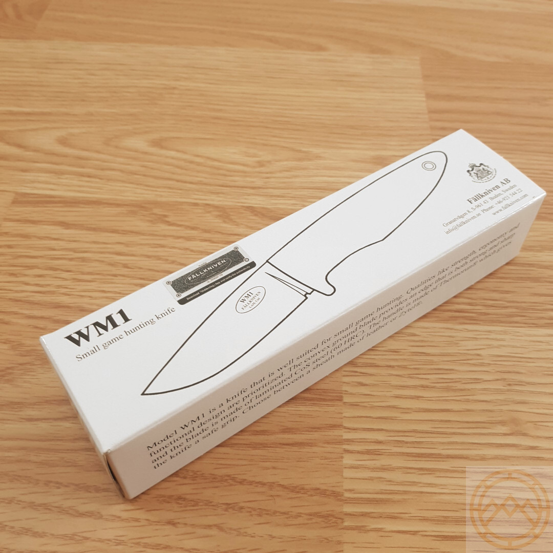 Fallkniven WM1 Sporting Fixed Knife 2.75" VG-10 Steel Blade Thermorun ...