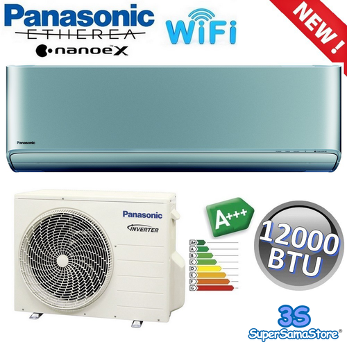 3S CLIMATISEUR PANASONIC ETHEREA Z SERIES 12000 BTU ARGENT A+++ R32 ...
