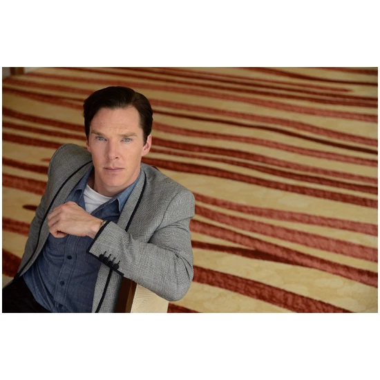 Benedict Cumberbatch Grey Suit