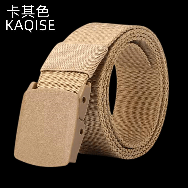 Belt cloth belt men's large size student youth trouser belt woven N5P7 ...