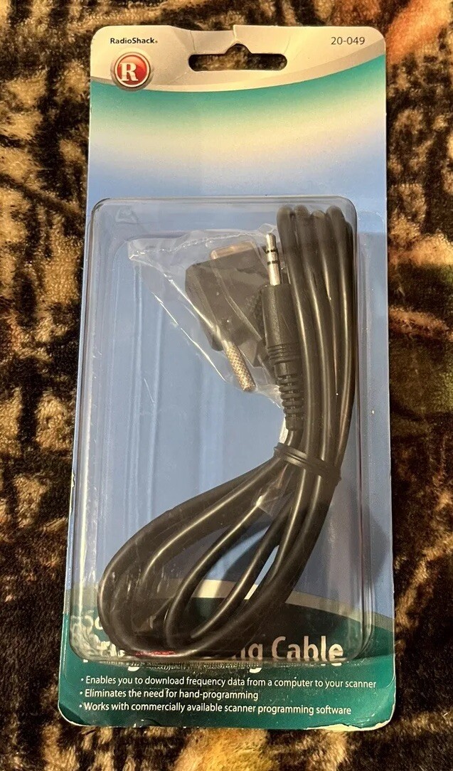 New Sealed Radio Shack, Scanner Programming, Cable, 680599131066 | eBay