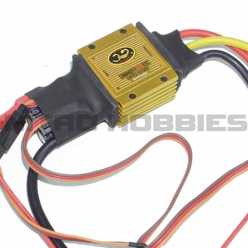 Scorpion Commander V 50V 130A ESC / Speed Control (OPTO) w/ Programming ...