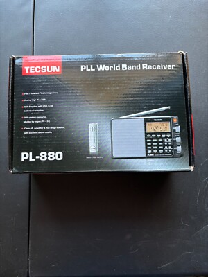 Tecsun PL880 Portable Digital PLL Dual Conversion AM/FM Longwave ...