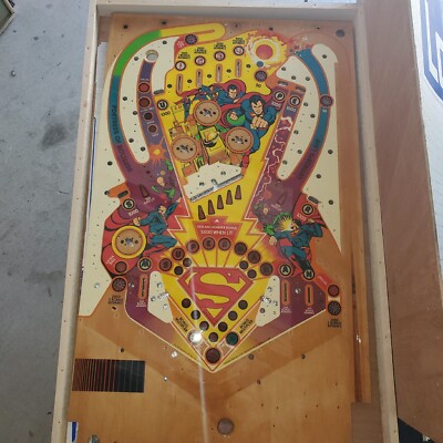 Superman Pinball Playfield | eBay