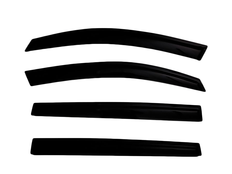 For Subaru Ascent 2019-2025 Smoke Tinted Window Visors Deflectors Rain ...