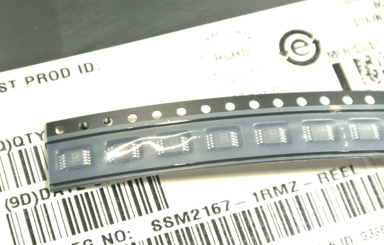 SSM2167-1RMZ-REEL Analog Devices Microphone Preamplifier MSOP10 [QTY ...