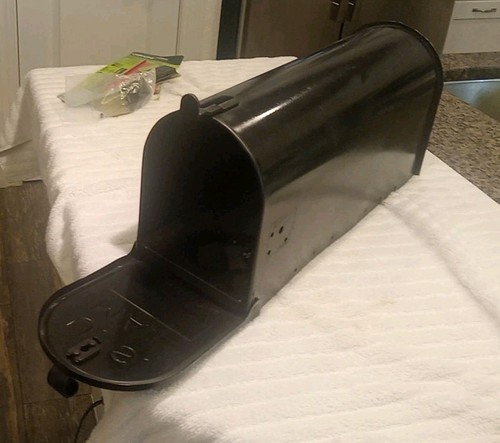 Solar Group Inc Large Dark Rural Size Mailbox. L-19" H-9' W-7". Rubbery ...