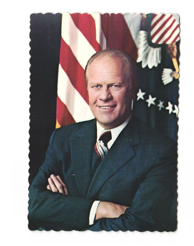President Gerald Ford vintage postcard unposted | eBay