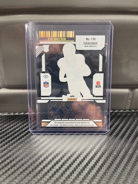 Isaiah Davis 2024 Panini Contenders Gold Clear Variation Rookie Ticket ...