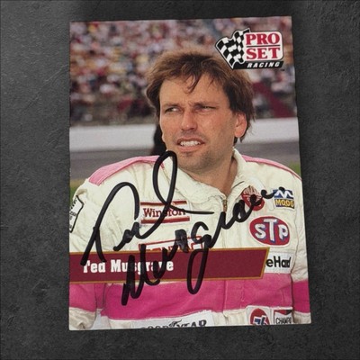 Ted Musgrave 1991 PRO SET #103 VINTAGE NASCAR signed card | eBay
