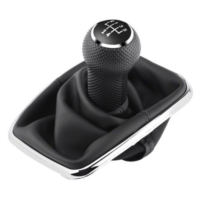 .5 Speed Car Gear Shift Knob Gearstick Gaiter Boot Kit For Golf4 ...