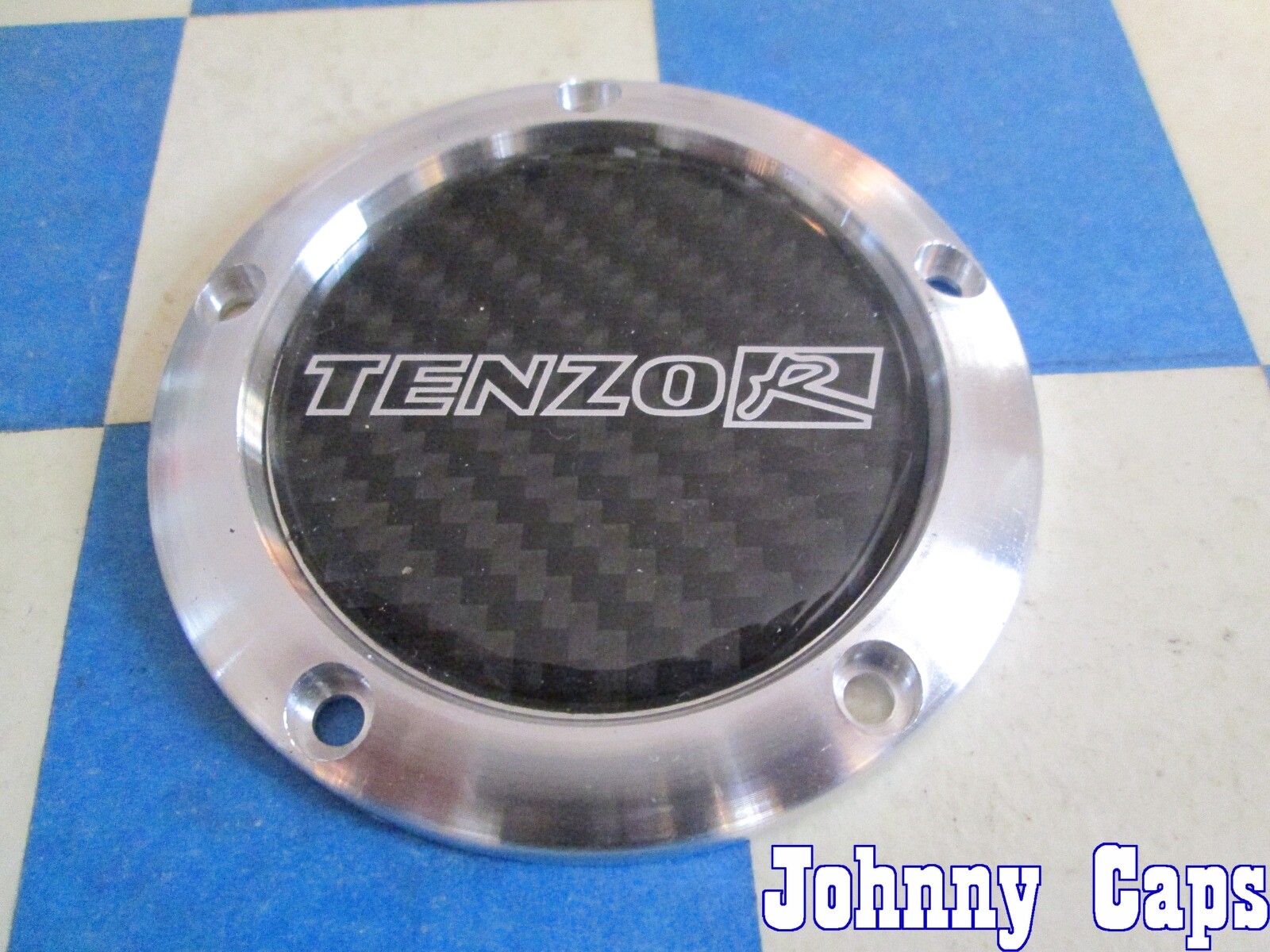 TENZO-R Wheels # N/A. BLANK. . SILVER Center Cap [43] (QTY. 1) | eBay