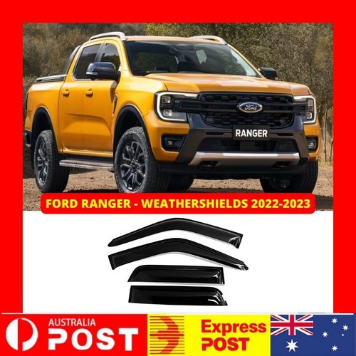 Weathershields Window Visors Weather Shields to suit Ford Ranger Dual ...