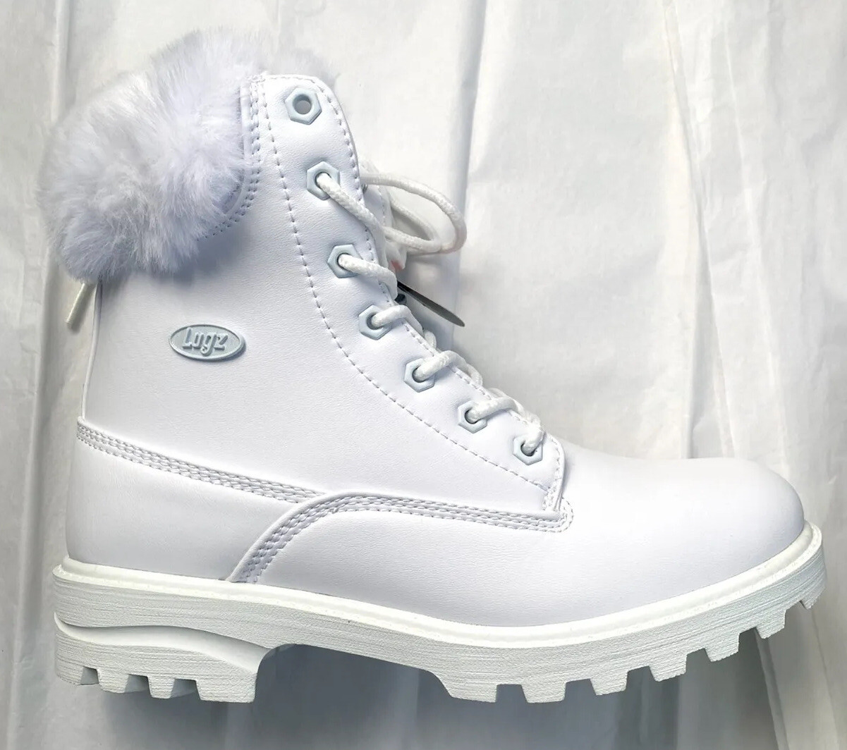 White Winter Boots Lugz Women's Empire Hi Fur Fashion Water Resistant ...