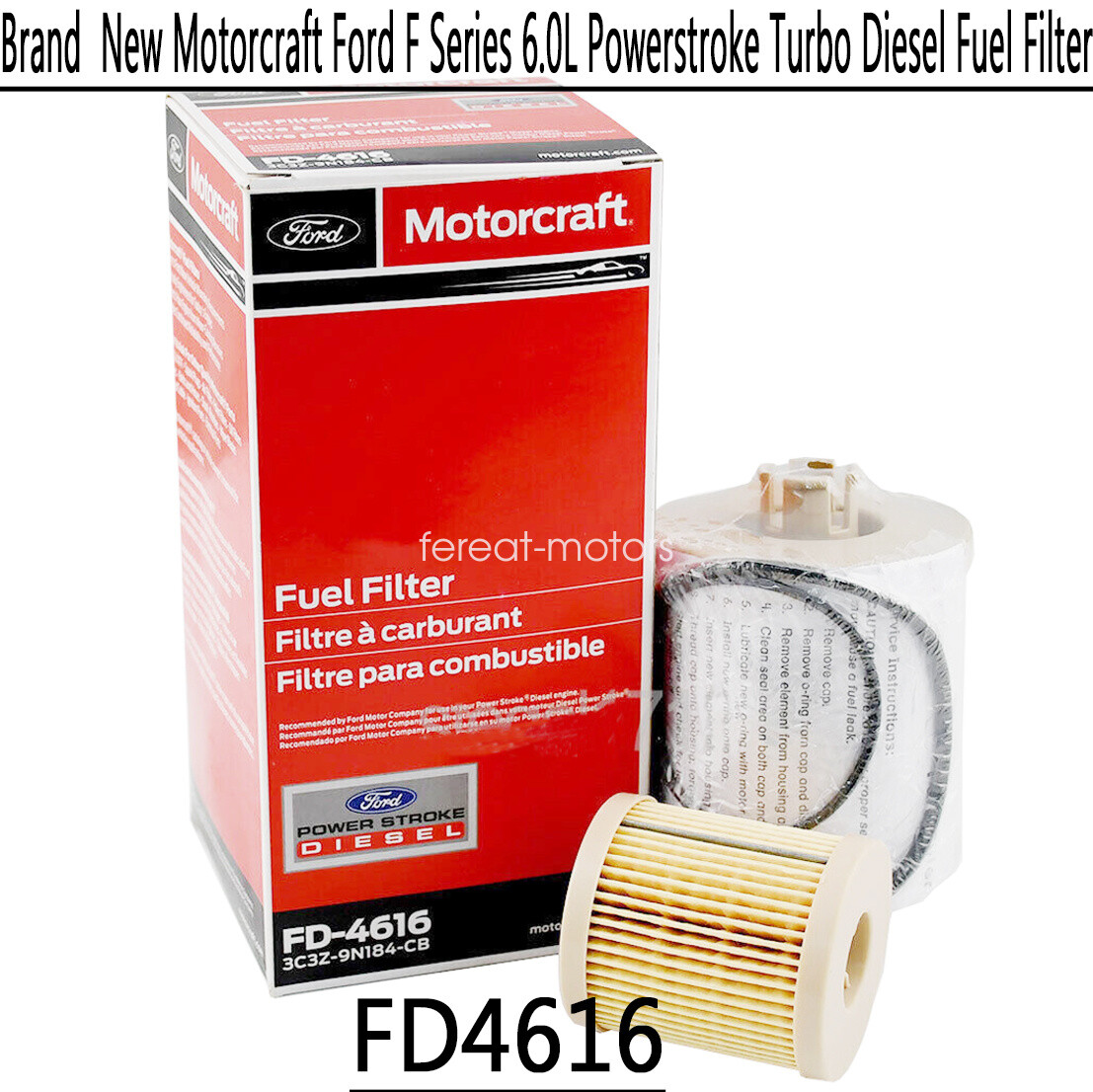 MOTORCRAFT FD4616 - Fuel filter cross reference
