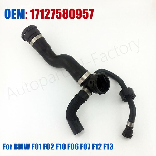 Upper Radiator Hose W/ Vent Hose For 17127580957 BMW F01 F02 F10 F06 ...