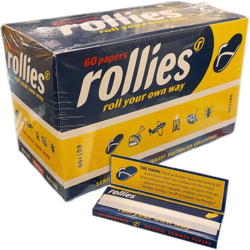 Rollies Brand Papers, 100 Pack, 60 Leaves Per PK, Free Shipping | eBay ...